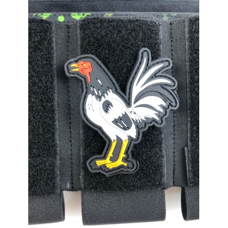 Patch Rooster Fights Black